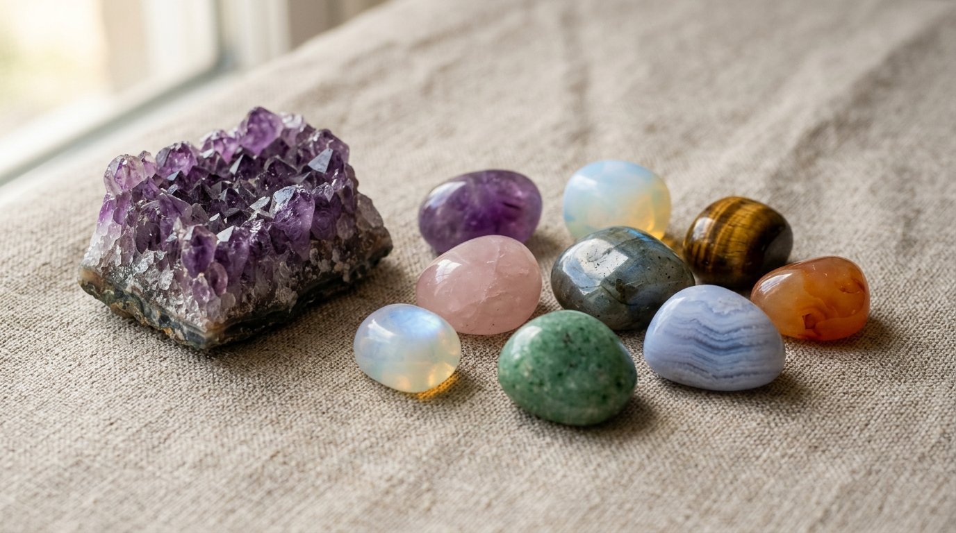 Tumbled vs Raw Crystals: Which Is More Powerful? – CELESTIA CRYSTAL